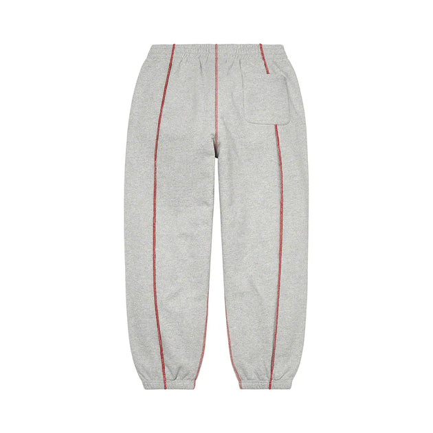 Supreme Coverstitch Sweatpant Heather Grey – Elite Wear